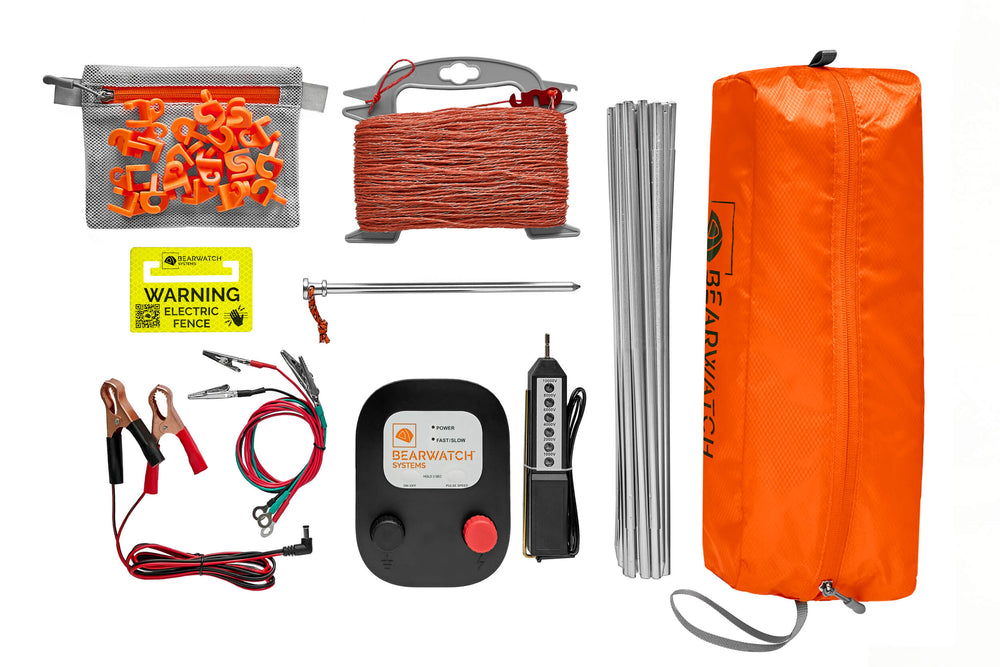 Bearwatch Systems - Electric Bear Fences - Portable and Lightweight
