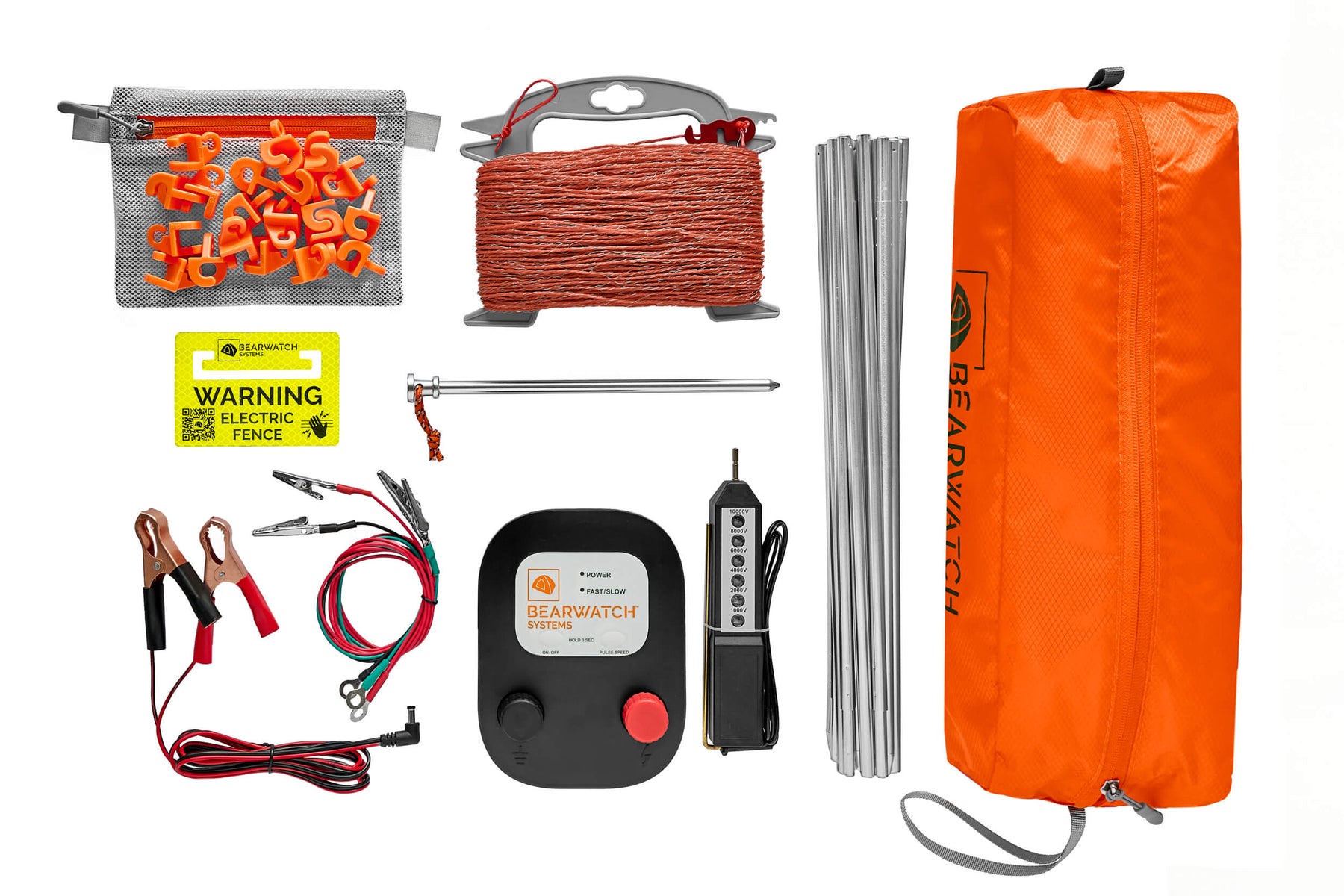 Bearwatch Systems - Electric Bear Fences - Portable and Lightweight