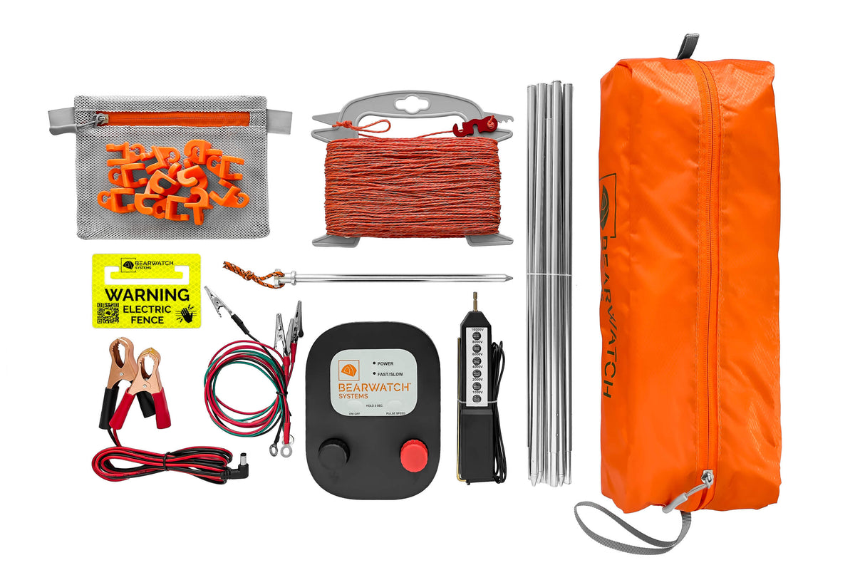 Bearwatch Systems - Electric Bear Fences - Portable and Lightweight